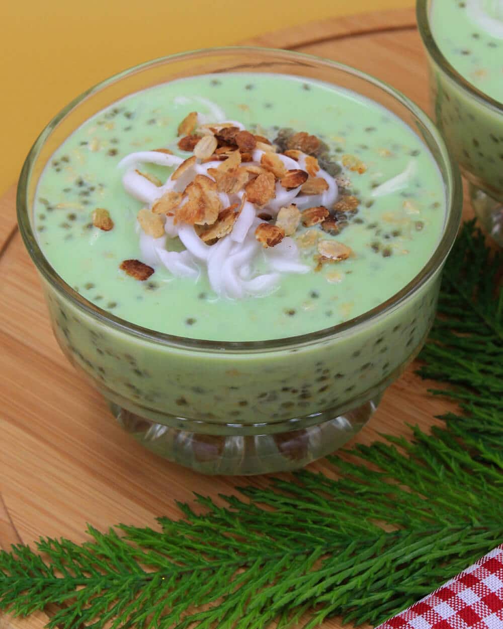 Pandan Over Night Oats Img 2 - Ferna Corporation